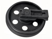 China Front Idler For LOVOL Excavator FR60 FR75 Undercarriage Parts Track Idler Assembly for sale