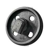 China Front Idler For LOVOL Excavator FR60 FR75 Undercarriage Parts Track Idler Assembly for sale