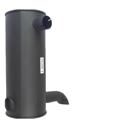 China Excavator Exhaust Muffler Compatible With Hitachi ZX200-3 Engine Silencer Noise Reduction Assembly for sale