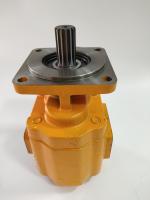 China Cast Iron Excavator Spare Parts Yellow Color Hydraulic Steering Pump for sale