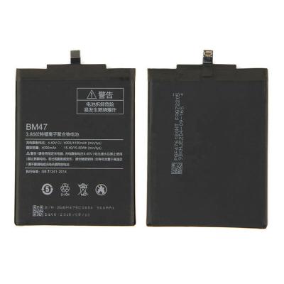 China Cobalt 4000mAh Xiaomi BM47 Redmi 3X 3 Pro Battery 12 Months for sale