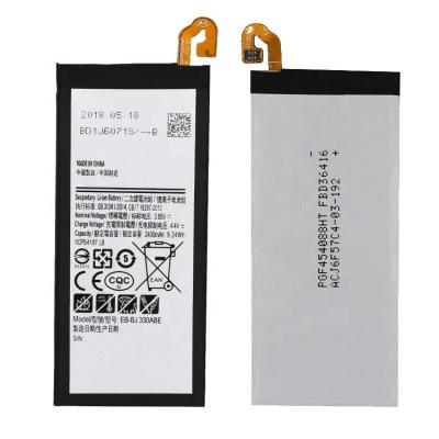 China 2400mAh Custom Lithium Polymer Battery , Zero Cycle Samsung J330 Battery for sale