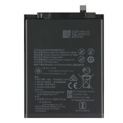 China 3340mAh Huawei Li Ion Battery , HB356687ECW Honor 7x Mate 10 Mobile Battery for sale