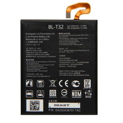 China OEM LG G6 Battery , 3300mAh BL T32 Battery UL2054 MSDS for sale