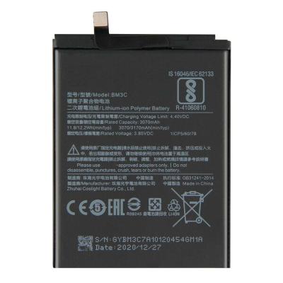 China Xiaomi 7 Smart Phone Battery Akku Mi BM3C Battery 3070mAh 3170mAh for sale