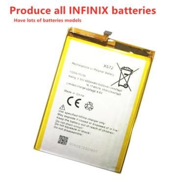 China 3.85V 4200mAh Replacement Mobile Phone Battery For Infinix Note 4 x572 CellPhone Batteries for sale