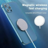China Factory Wholesale Magnetic 15W Wireless Charger For Apple Fast Wireless Charging Magsafe Charger For Apple 12 Pro Max for sale