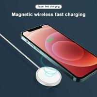 China Factory Wholesale Magnetic 15W Wireless Charger For Apple Fast Wireless Charging Magsafe Charger For Apple 12 Pro Max for sale