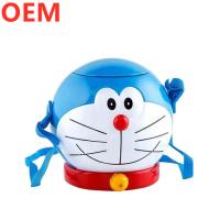 China Custom Creative Cartoon Popcorn Bucket OEM Design 3d Plastic Popcorn Bucket Container for sale