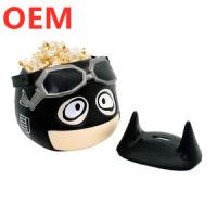China Factory Customize 3d Plastic Popcorn Bucket OEM Design Cartoon 3d Popcorn Bucket for sale