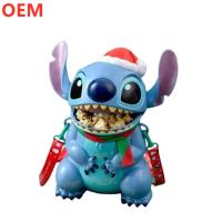 China OEM Custom New Style 3D Cute Cartoon Plastic Popcorn Bucket for sale