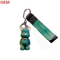 China Custom 3d Plastic Cute Cartoon Keychains OEM Factory Design Cartoon Plastic Keychains for sale