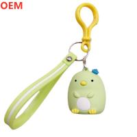 China Custom 3d Plastic Cute Cartoon Keychains OEM Factory Design Cartoon Plastic Keychains for sale