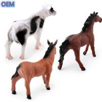 China Custom Plastic PVC Wild Animal Figures Toys For Toddlers OEM Design for sale