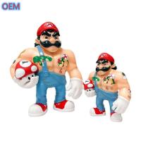 China Custom 3d Plastic Cartoon Animal Anime Figures Toys OEM Design PVC Plastic Figures Toys for sale