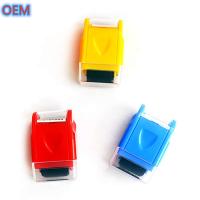 China Custom Office ID Guard Pre-Inked Roller Stamp OEM Design Identity Theft Protection Roller Stamp for sale