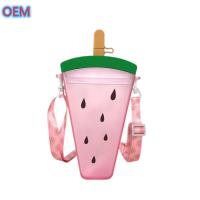 China OEM Manufacturer Custom Creative Cartoon Fruit Water Cup Bottle for sale