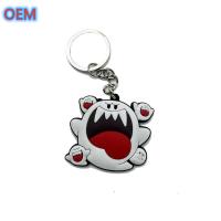 China Custom Soft PVC Plastic Keychain, OEM Customize Cartoon Animal Soft Keychain for sale