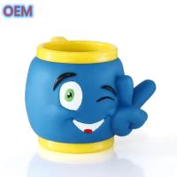 China Custom 3d Plastic Cartoon Animal Ice Cream Cup OEM Design 3d Anime Cup for sale
