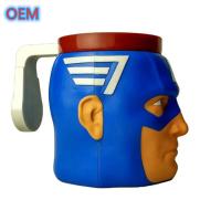 China Custom 3d Plastic Cartoon Animal Ice Cream Cup OEM Design 3d Anime Cup for sale