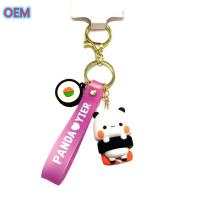 China Cartoon Keychain Customization For Kids OEM Design 3d PVC Plastic Keychain for sale