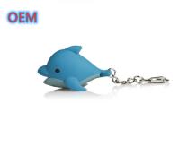 China Custom 3d PVC Plastic Animal Anime Keychain OEM Design Cute Plastic Keychain for sale