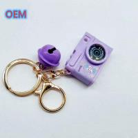 China Custom 3d PVC Plastic Animal Anime Keychain OEM Design Cute Plastic Keychain for sale