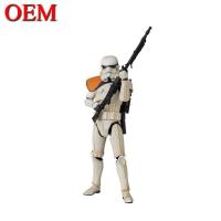 China Customized White Clone Soldier Joint Movable Ornament Action Figure For Kids for sale