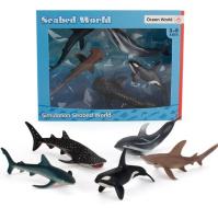 China OEM factory custom Simulation Sea Life Animals Model Kit Action Figures Miniature Education for sale