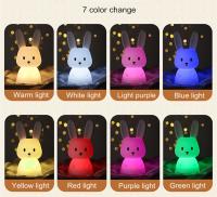 China Custom LED Night Light Bedroom Lamp Touch Sensor Room Decor Cute Gift for sale