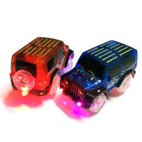 China Custom LED Light Up Cars For Glow Race Track Electronic Car Toy for sale