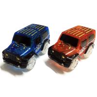 China Custom LED Light Up Cars For Glow Race Track Electronic Car Toy for sale