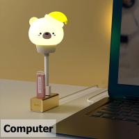 China FACTORY custom Toy Lamp PVC Vinyl LED Light Up Toys Cute Cartoon USB Night Lights for sale