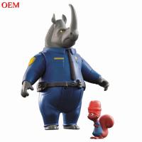 China Customized Zootopia Nick Wilde and Finnick make Plastic Animal mini figure for sale