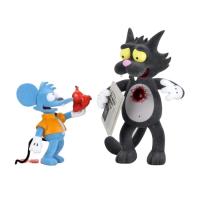 China Custom Flocking Plastic Animal Toy Cartoon Mini PVC Blind Box Flocked Figurines for sale