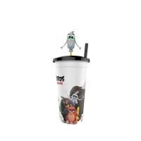 China Custom Your Own Plastic 3d Figurine Cup Topper Figure Toy Cup for sale