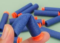 China Oem Children's toy gun DIY Baby disassembly dinosaur soft bullet guns toy EVA sponge puzzle assembled gun model for sale