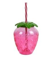 China Custom Plastic Cute Milk Tea Cup Portable Juice Bottle With Lid for sale