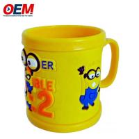 China OEM 3D Collectible Designer Toy Custom Your Own Plastic Cup 3D Cartoon Drink Cup for sale