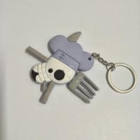 China Custom Anime Keychain PVC Pendant Accessories Cartoon Key Ring make Keychain toy for sale