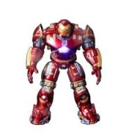 China Custom Hero Man Joints Movable Dolls Mark With LED Light PVC Action Figure Toy for sale