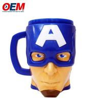 China Customised Plastic 3D Animal Cup Plastic Monkey Cup make own desgin cup toy for sale