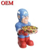 China OEM Factory Customize Superhero Sugar Bowl Holder In Hand custom figure toy for sale