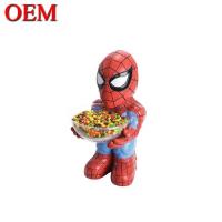 China OEM Factory Customize Superhero Sugar Bowl Holder In Hand custom figure toy for sale