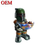 China OEM Factory Customize Superhero Sugar Bowl Holder In Hand custom figure toy for sale