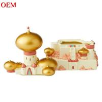 China OEM factory make custom Little Mermaid Sculpted Cookie Jar Food Holder for sale