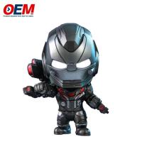 China custom vinyl toy make 3D LED Cartoon Keychain Accessories  Plastic Keyring For Bags for sale