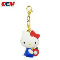 China Custom Your Design Key Chain PVC Key Chain Soft Manufacture for sale