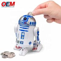 China Custom Cartoon Cute Saving Money Pink piggy Coins bank Plastic Money Box for sale