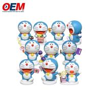 China Custom Doraemon Doll Toy Plastic Cartoon Character 3D Toy pvc toy custom for sale